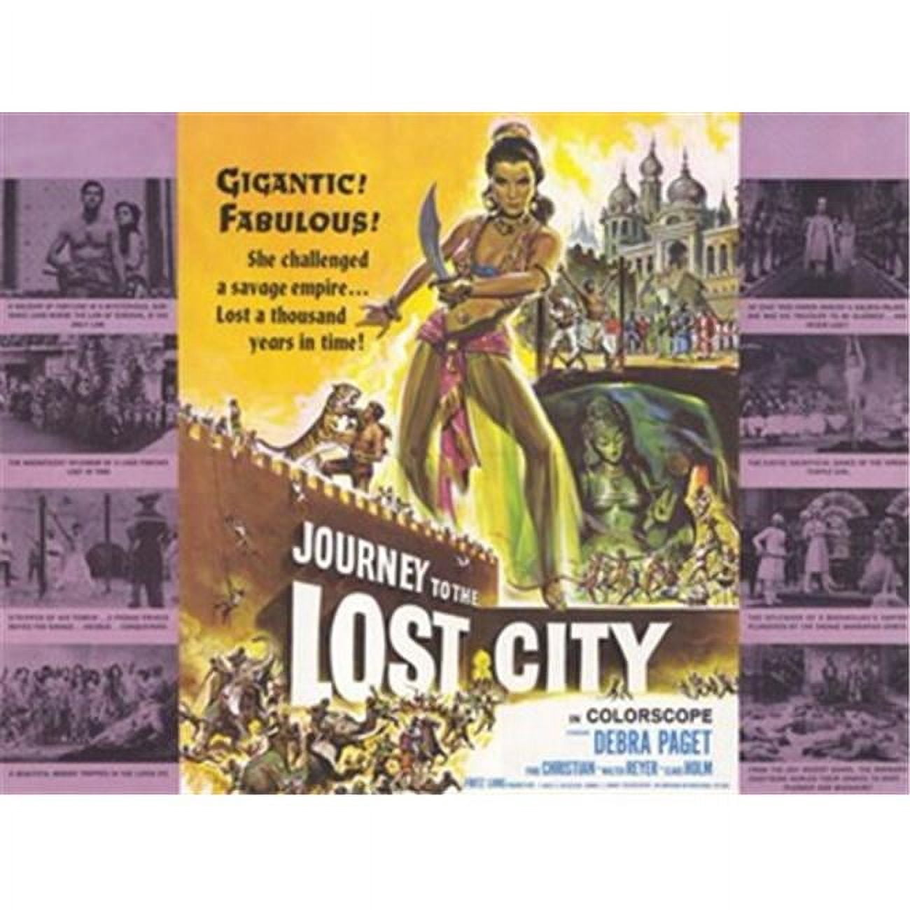 Posterazzi Journey to the Lost City Movie Poster - 17 x 11 in ...