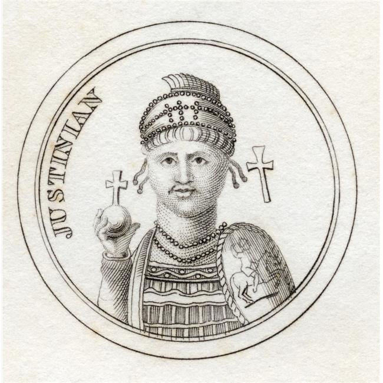 Posterazzi Justinian I Or Justinian The Great Flavius Petrus Sabbatius ...