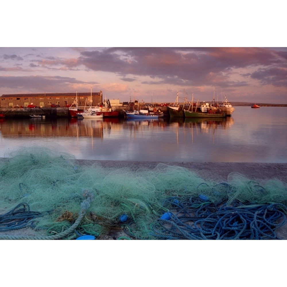 Posterazzi Kilronan Pier Inishmore Aran Islands County Galway Ireland ...