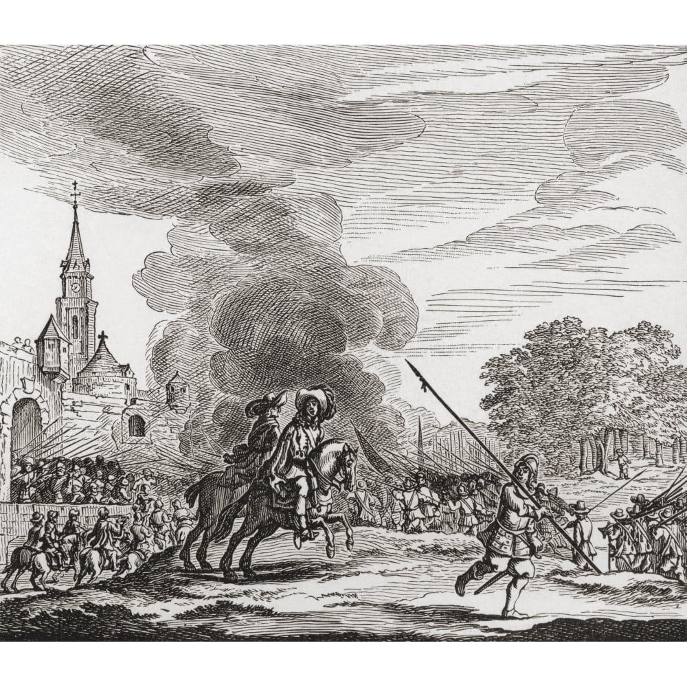 Posterazzi King Charles II Escaping After The Battle of Worcester In ...