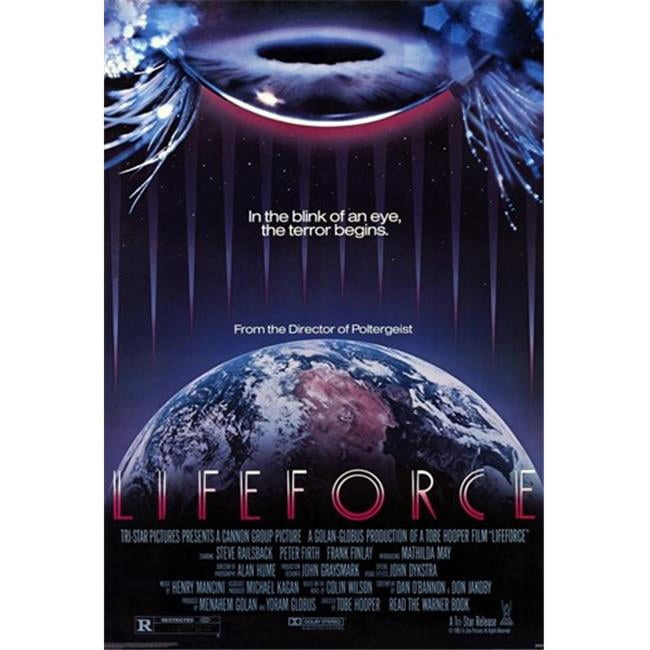 Lifeforce Movie Poster Lifeforce