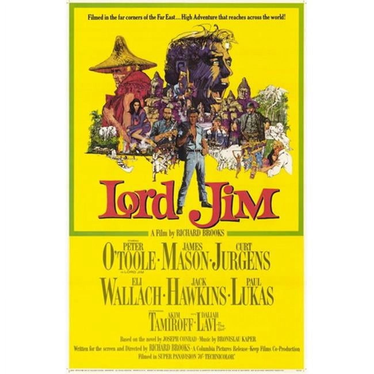 Posterazzi Lord Jim Movie Poster - 11 x 17 in. - Walmart.com
