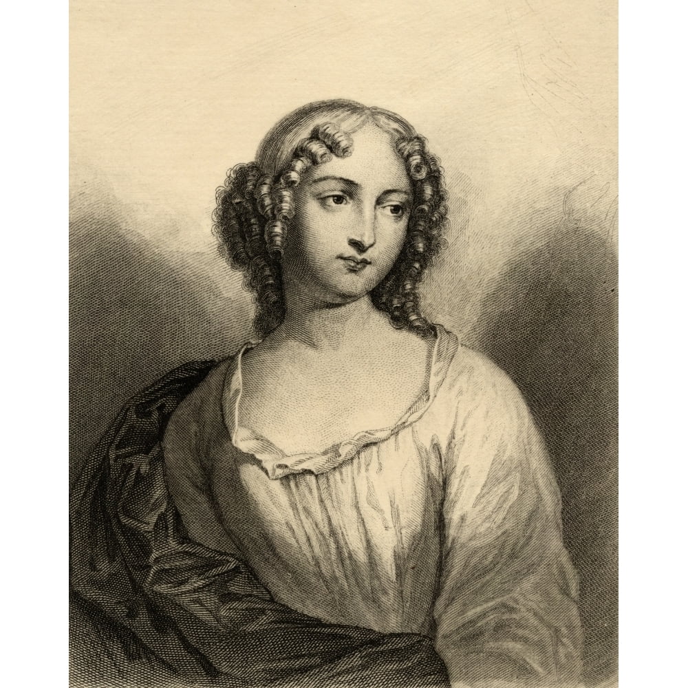 Posterazzi Louise De La Valliere 1644-1710 Mistress of Louis XIV of ...