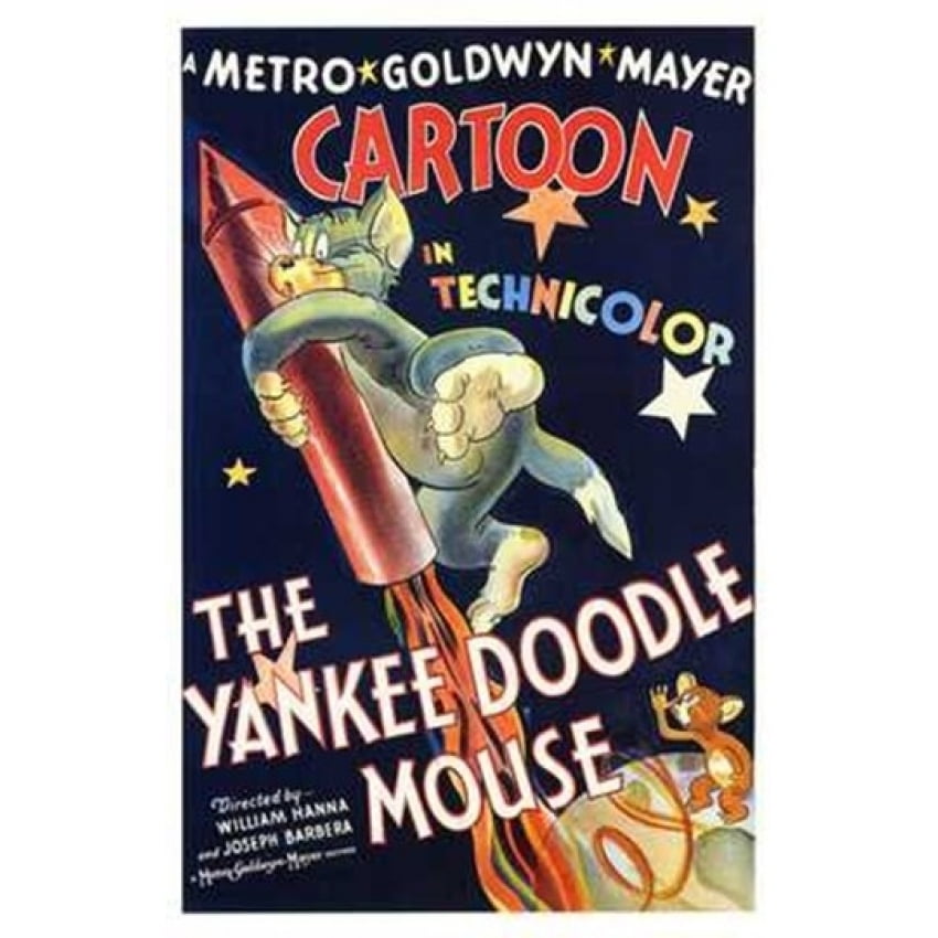 Posterazzi MOV142840 The Yankee Doodle Mouse Movie Poster - 11 x 17 in ...