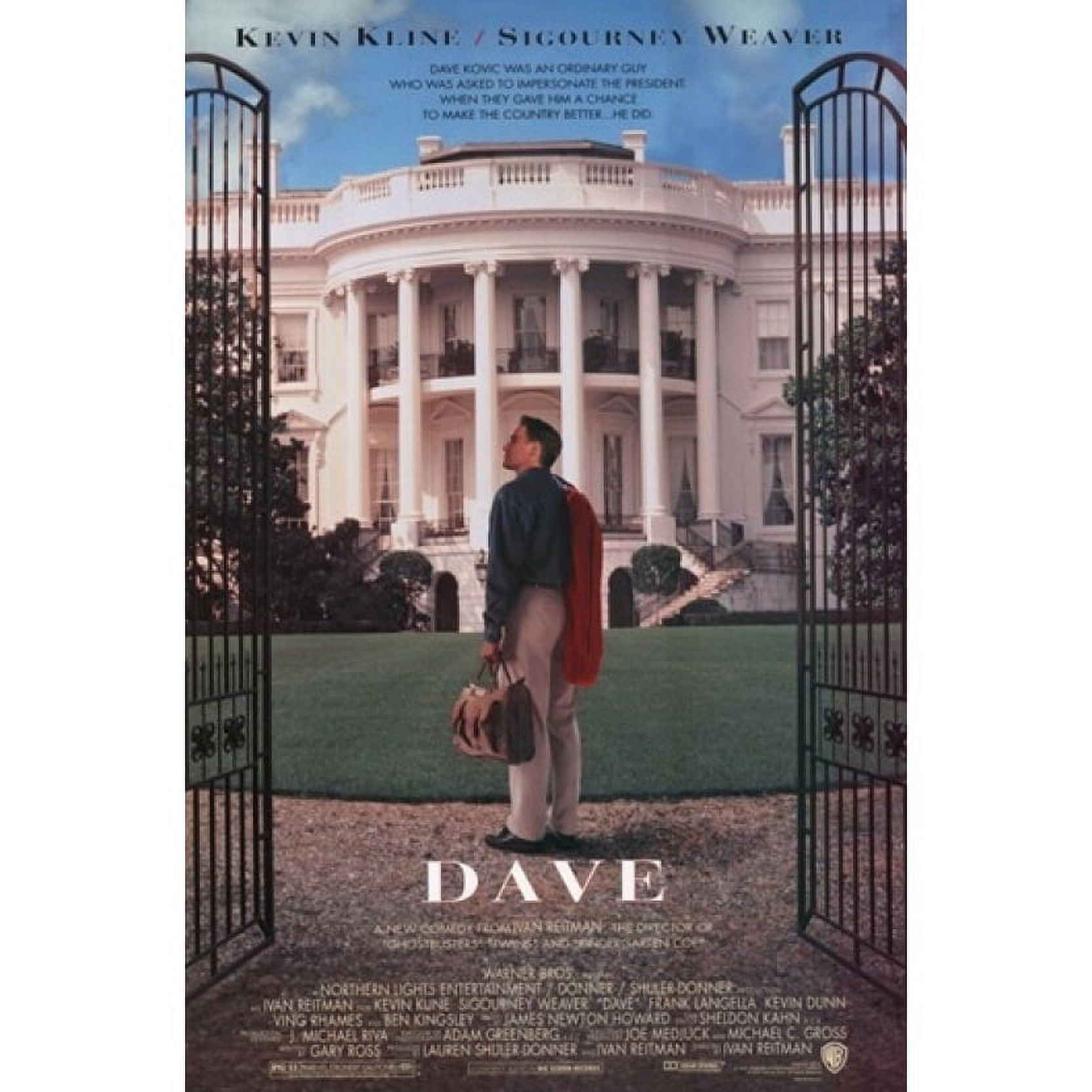 Posterazzi MOV191177 Dave Movie Poster - 11 x 17 in. - Walmart Business ...