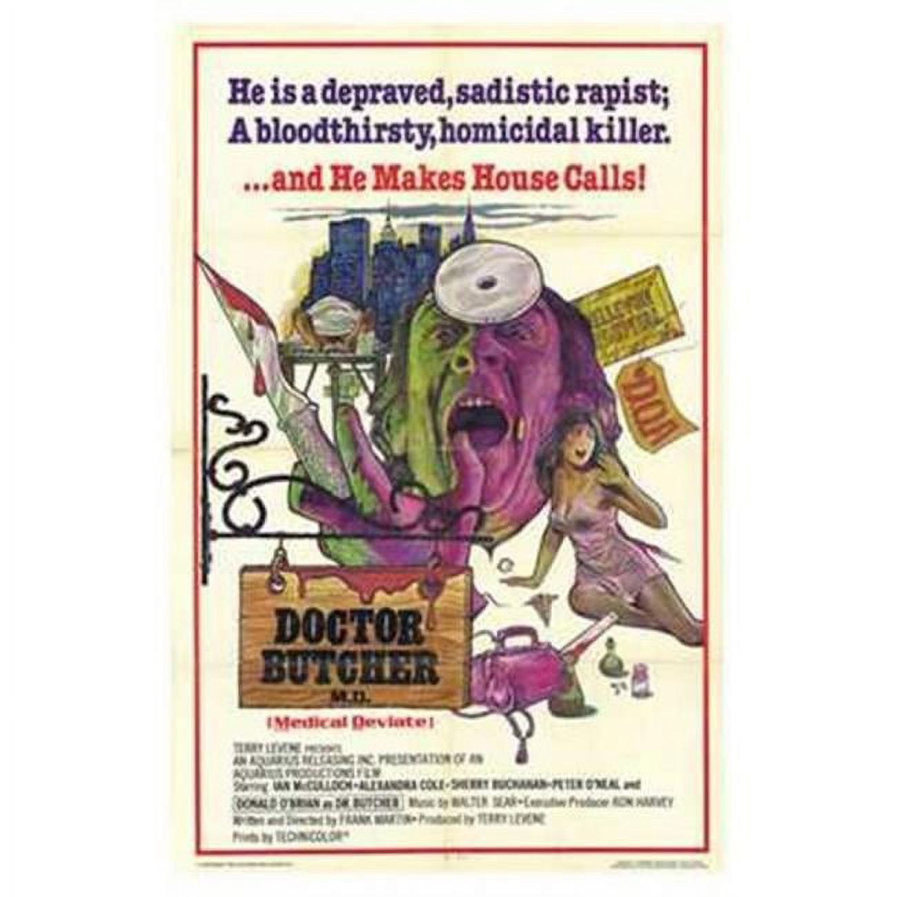 Posterazzi MOV192878 Doctor Butcher MD Movie Poster - 11 x 17 in ...