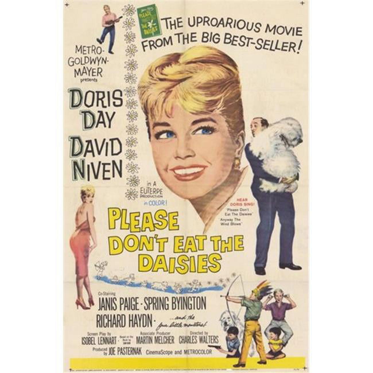 Posterazzi MOV197027 Please Dont Eat the Daisies Movie Poster - 11 x 17 ...