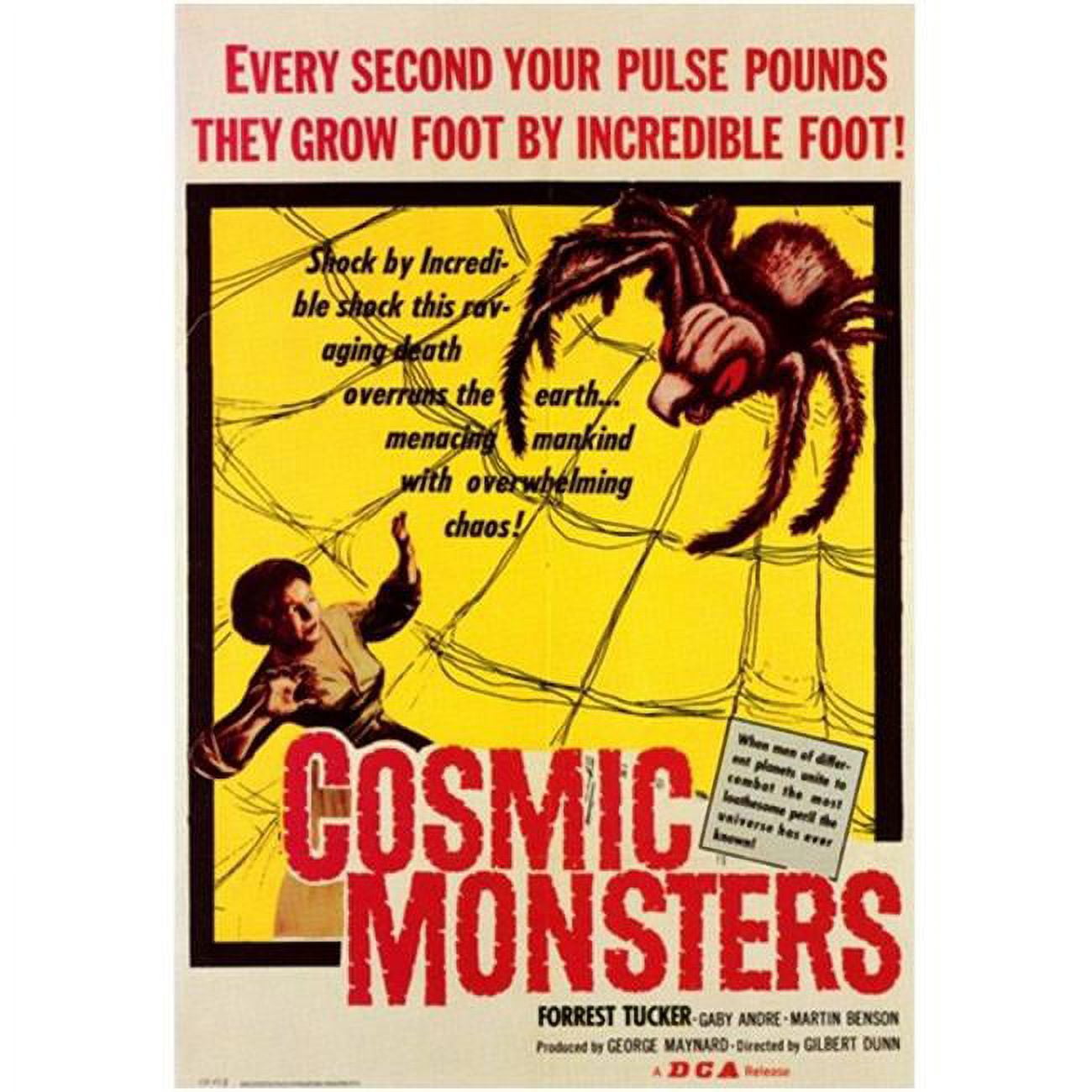 Posterazzi MOV198454 Cosmic Monsters Movie Poster - 11 x 17 in ...