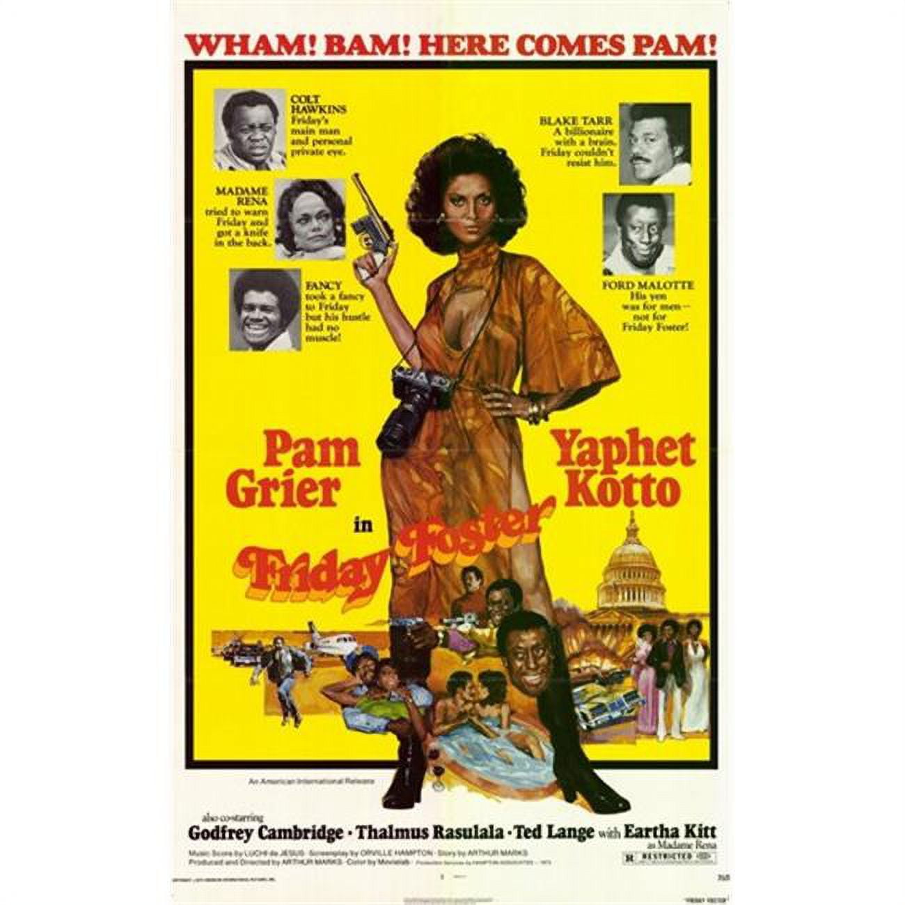 Posterazzi MOV199028 Friday Foster Movie Poster - 11 x 17 in. - Walmart.com