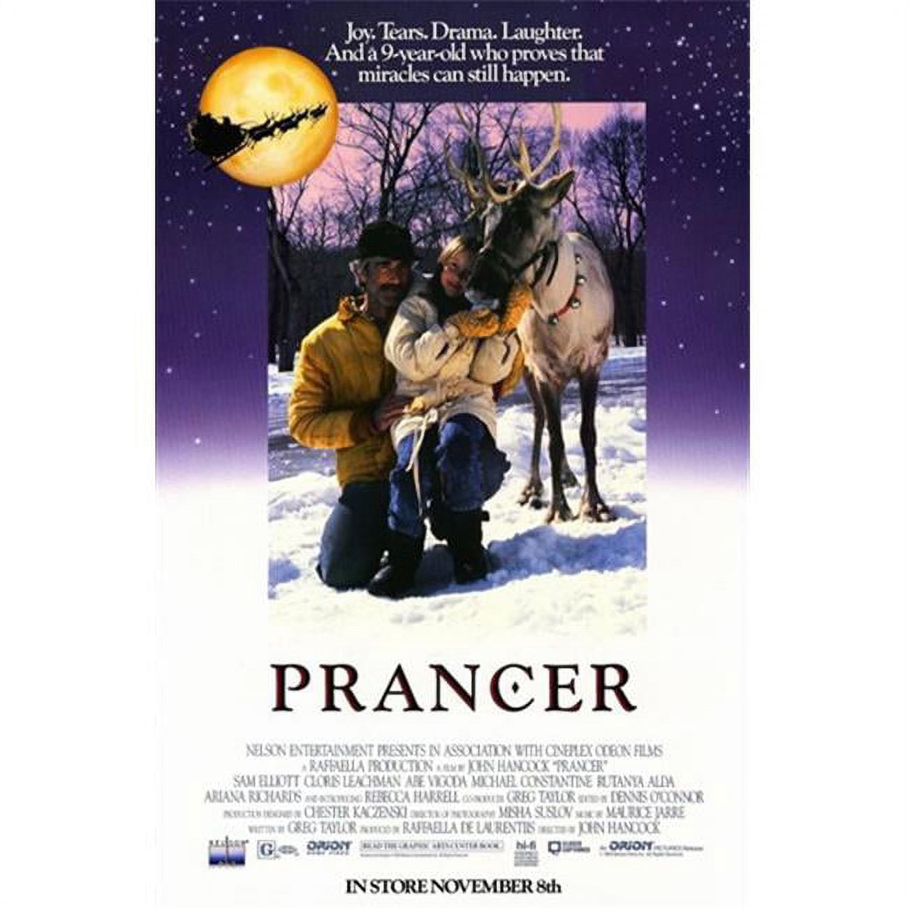 Posterazzi MOV210733 Prancer Movie Poster - 11 x 17 in. - Walmart.com