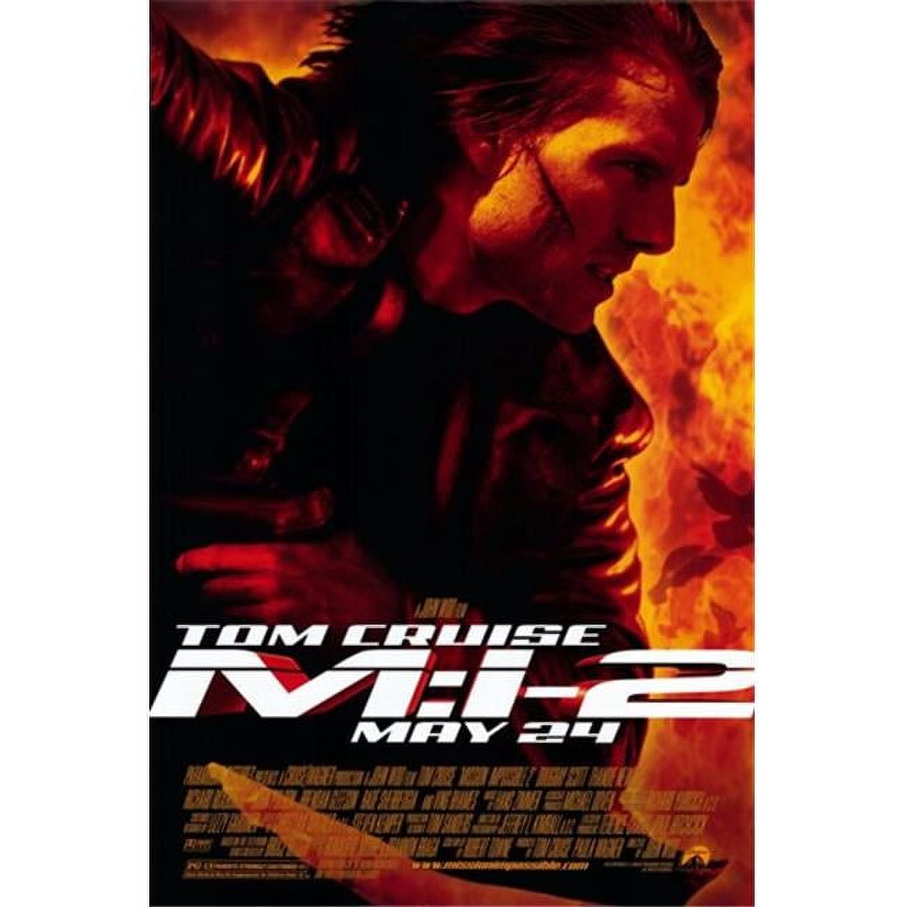 Posterazzi MOV213270 Mission Impossible 2 Movie Poster - 11 x 17 in ...