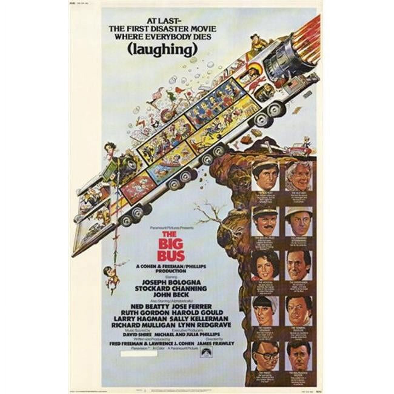 Posterazzi MOV221643 Big Bus Movie Poster - 11 x 17 in. - Walmart.com