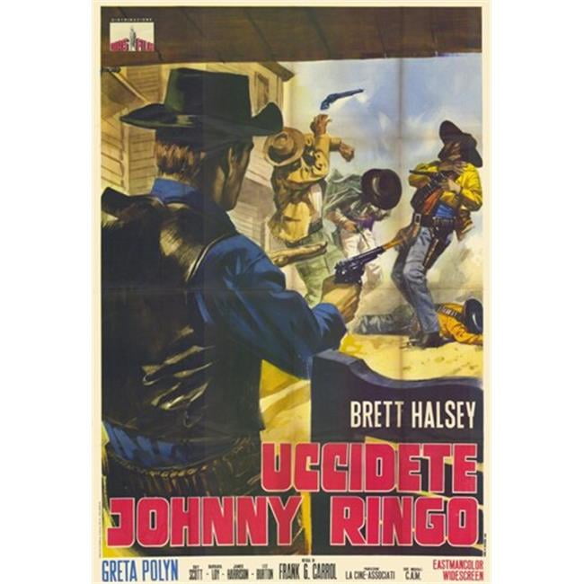 Posterazzi MOV228223 Kill Johnny Ringo Movie Poster - 11 x 17 in ...