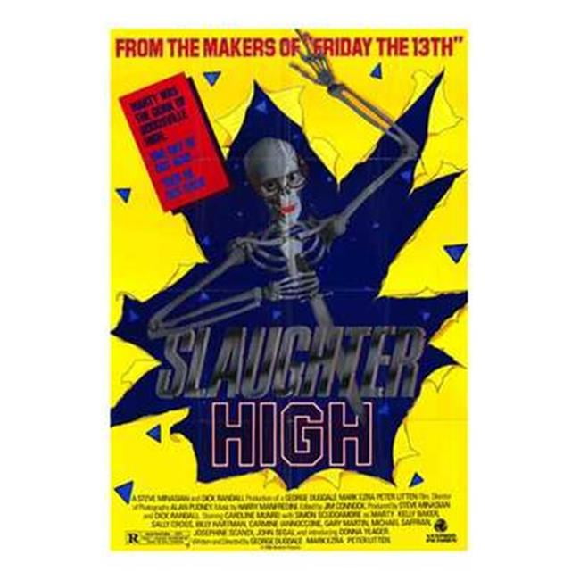 Posterazzi MOV230392 Slaughter High Movie Poster - 11 x 17 in ...