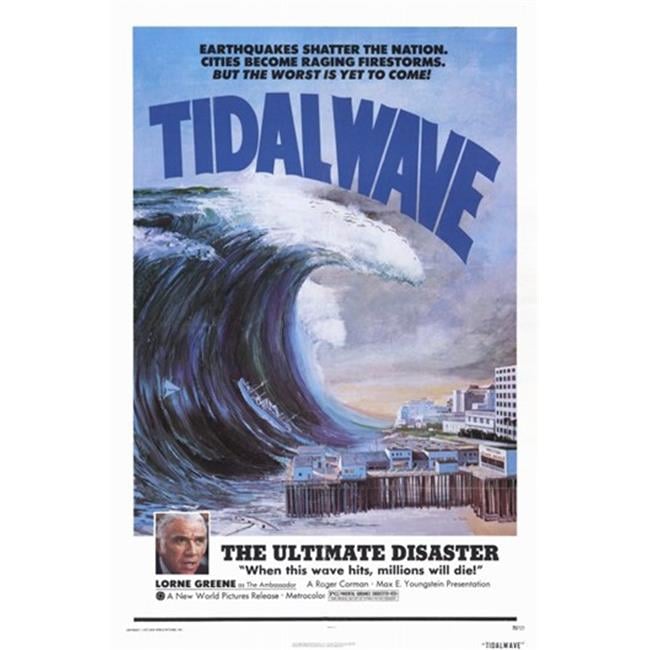 Posterazzi MOV248729 Tidal Wave Movie Poster - 11 x 17 in. - Walmart.com