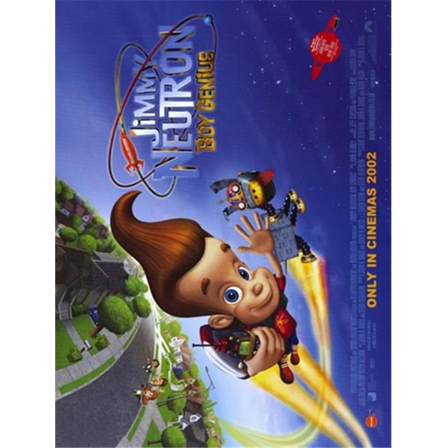 Jimmy Neutron Boy Genius Poster