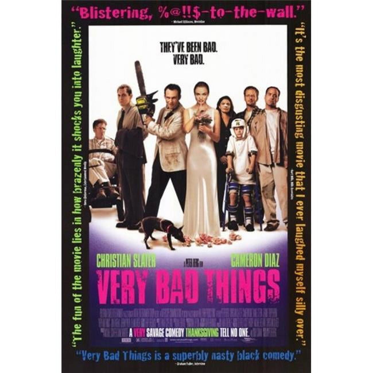 Posterazzi MOV257255 Very Bad Things Movie Poster - 11 x 17 in ...