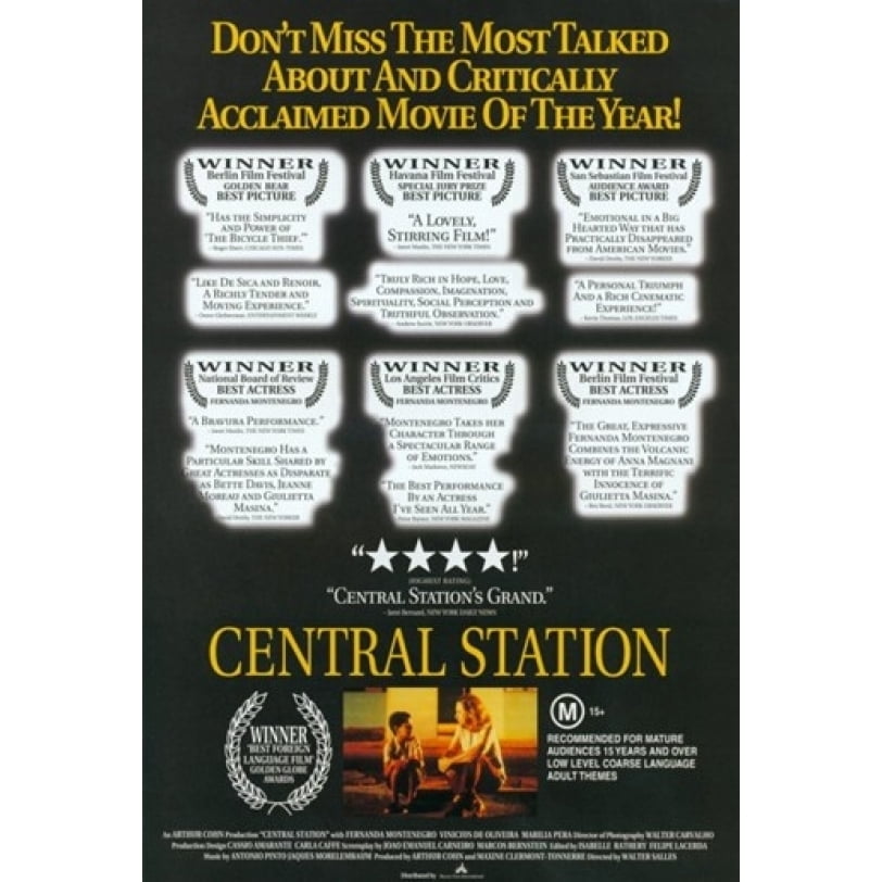 Posterazzi MOV297588 Central Station Movie Poster - 11 x 17 in ...