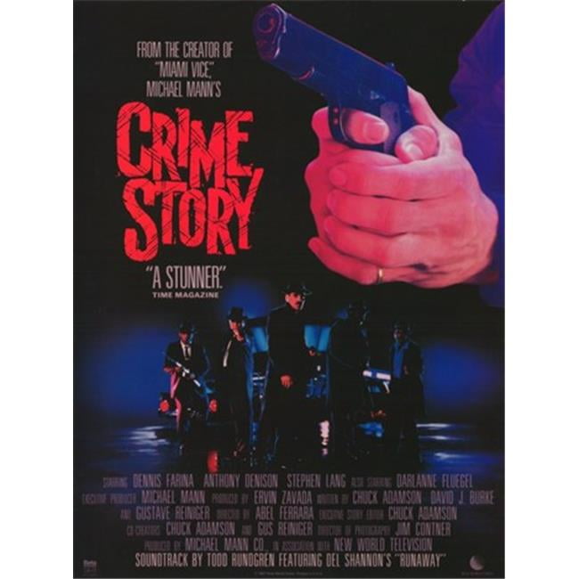 Posterazzi MOV300227 Crime Story Movie Poster - 11 x 17 in. - Walmart.com