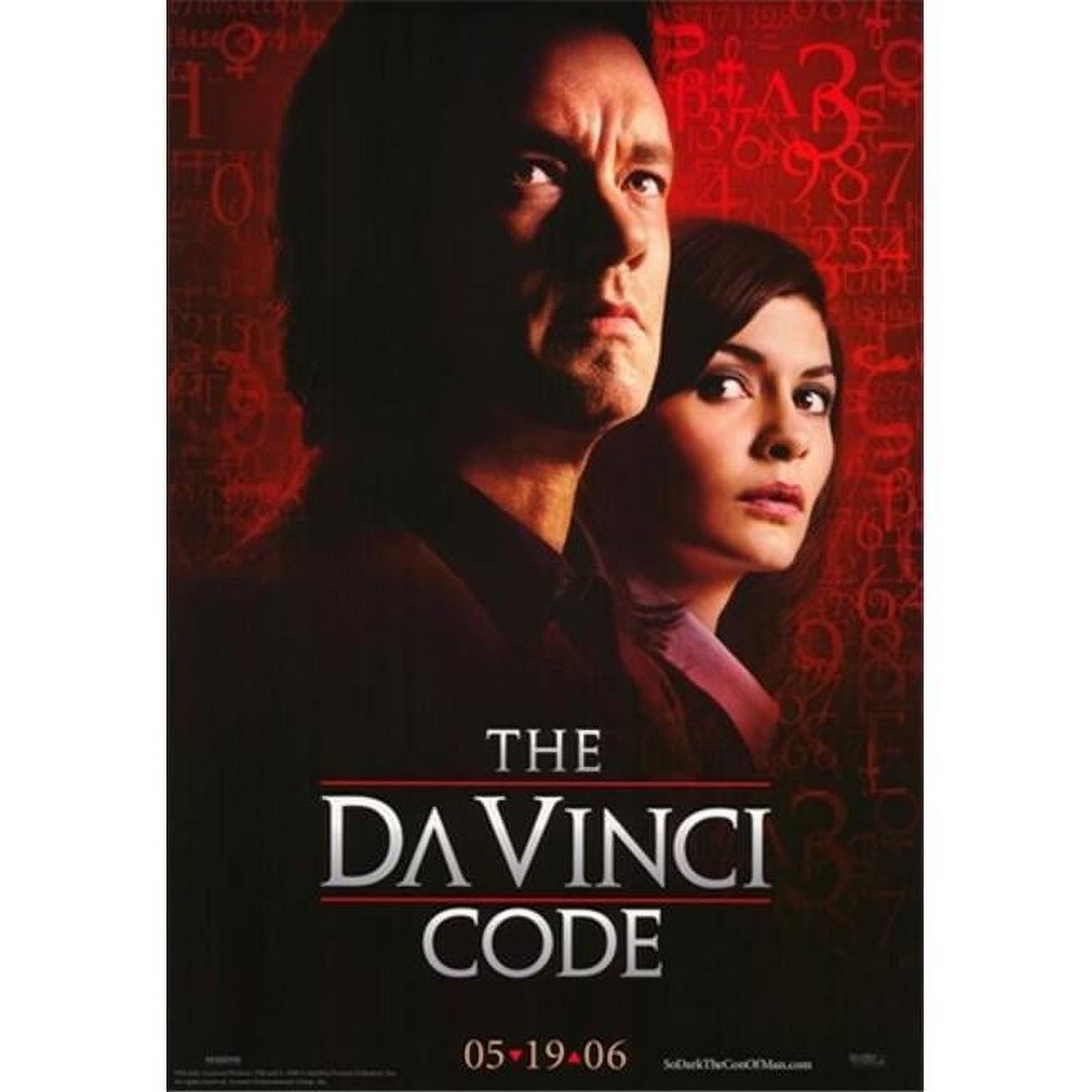 Posterazzi MOV366935 The Da Vinci Code Movie Poster - 11 x 17 in ...