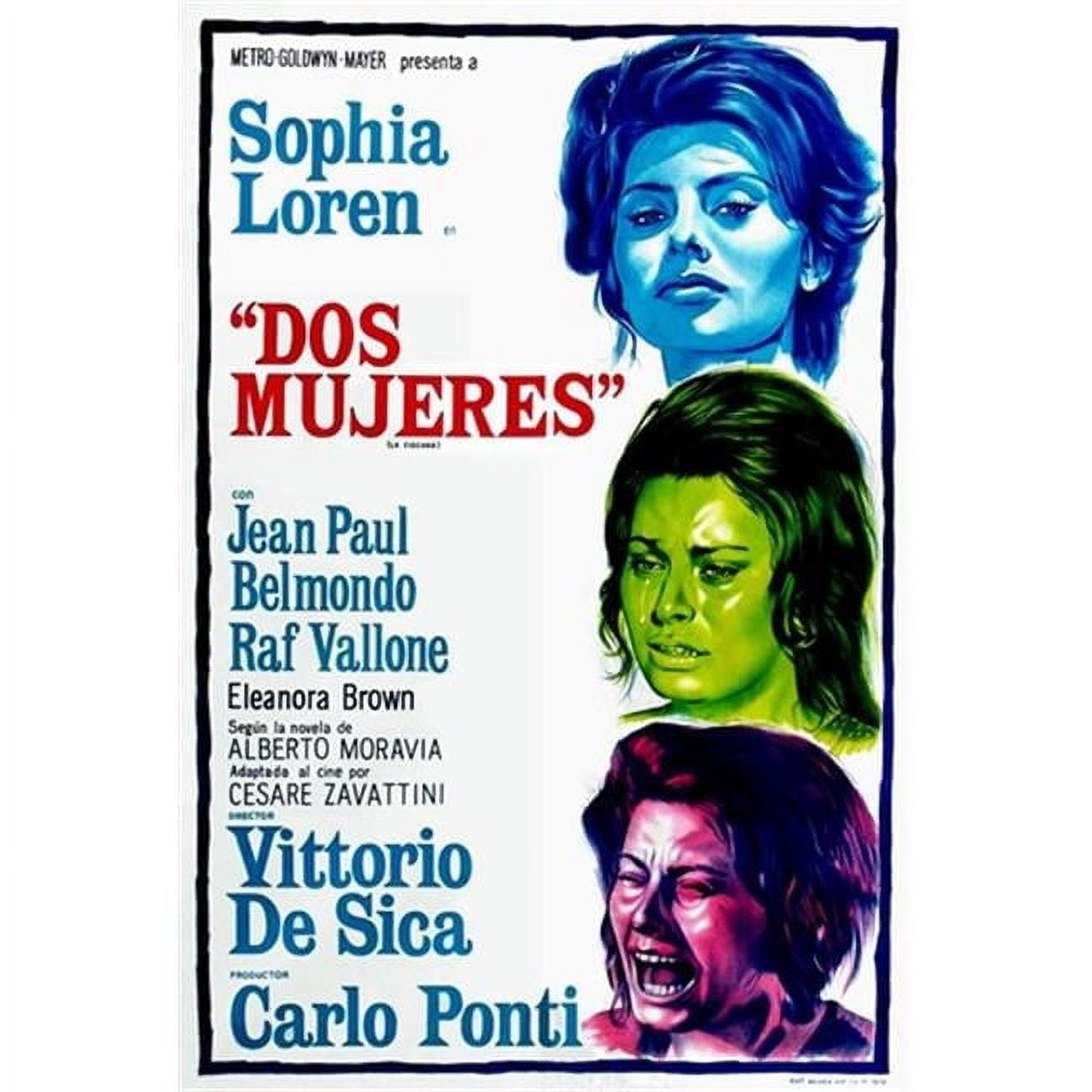 Posterazzi MOV416693 Two Women Movie Poster - 11 x 17 in. - Walmart.com