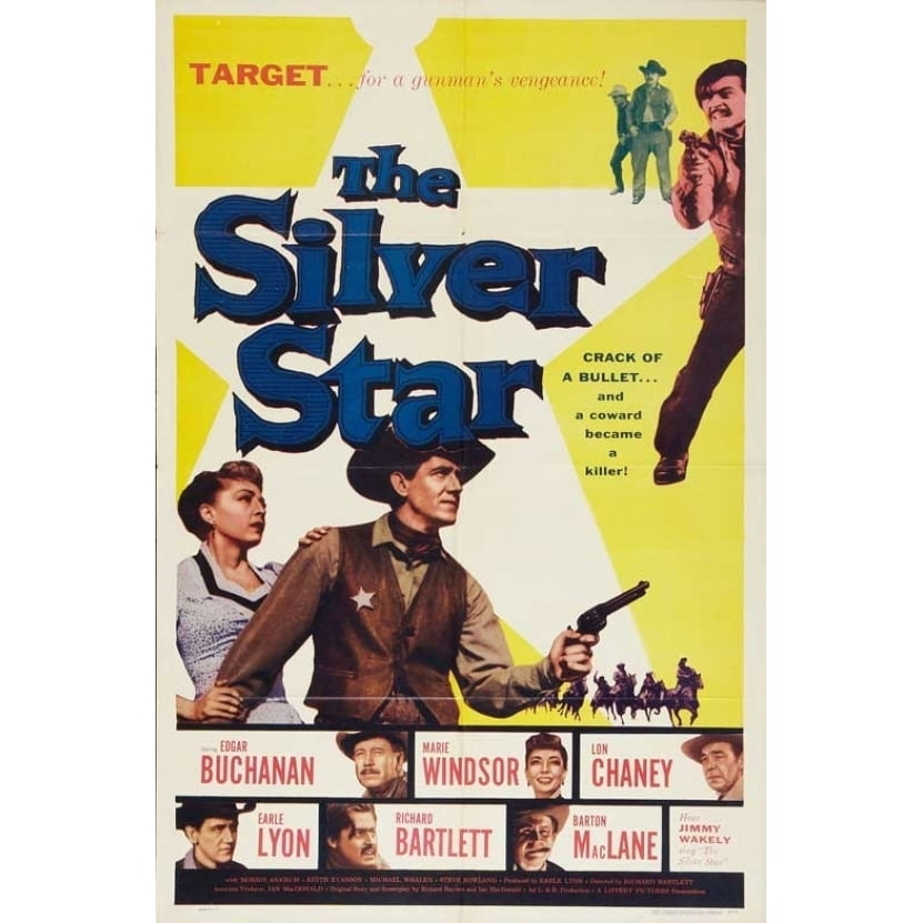 Posterazzi MOVCB56024 The Silver Star Movie Poster - 27 x 40 in ...