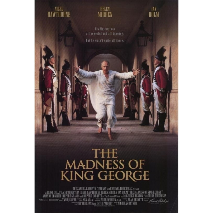 Posterazzi MOVCF0319 The Madness of King George Movie Poster - 27 x 40 ...