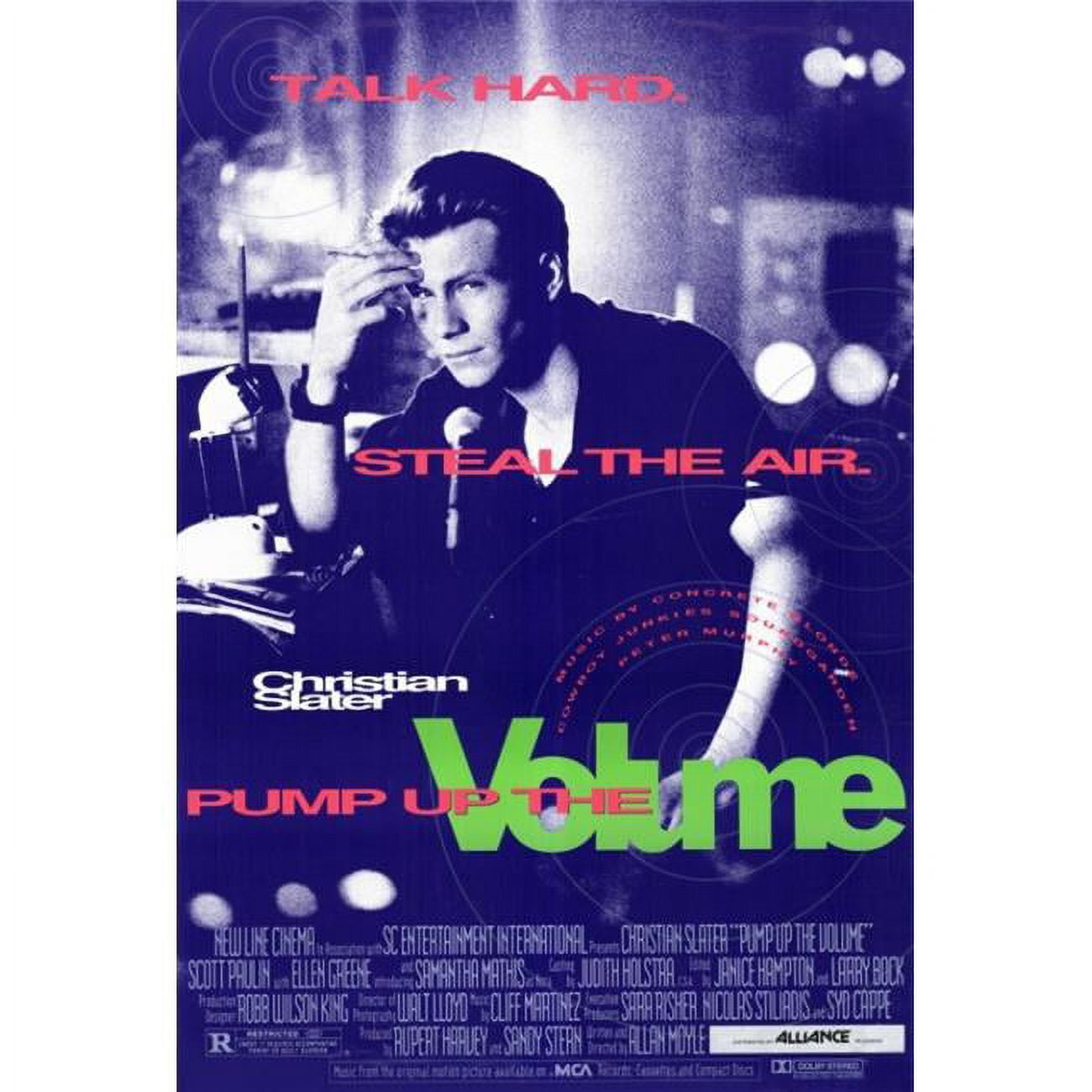 Posterazzi MOVCF0385 Pump Up the Volume Movie Poster - 27 x 40 in ...