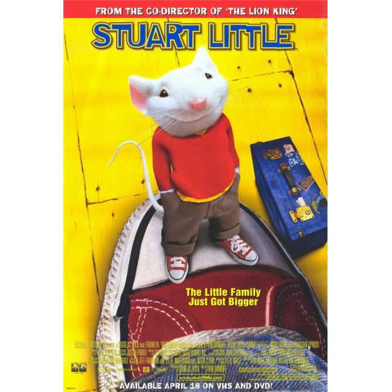 Posterazzi MOVCF2317 Stuart Little Movie Poster - 27 x 40 in. - Walmart.com