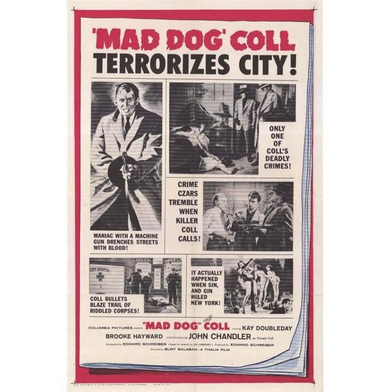 Posterazzi MOVCF6319 Mad Dog Coll Movie Poster - 27 x 40 in. - Walmart.com