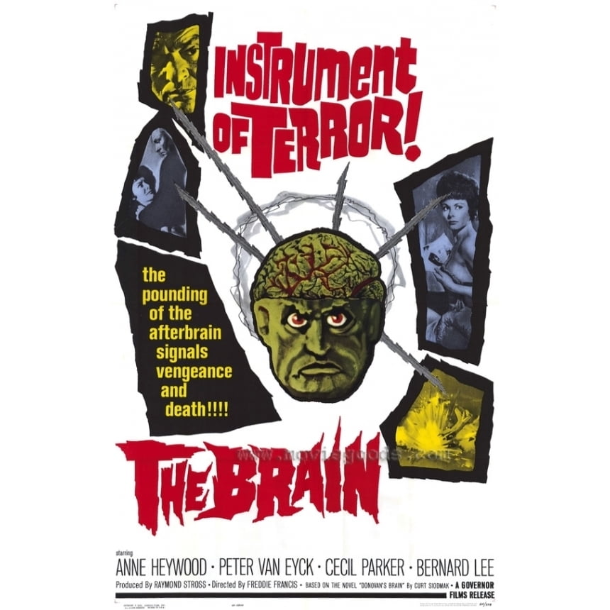 Posterazzi MOVEF5435 The Brain Movie Poster - 27 x 40 in. - Walmart.com