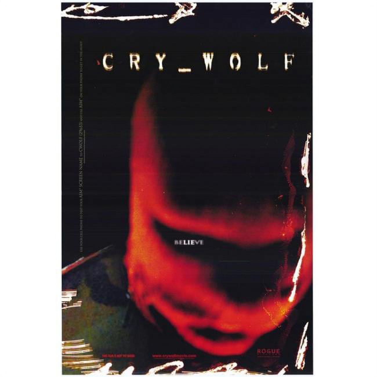 Posterazzi MOVEF5891 Cry Wolf Movie Poster - 27 x 40 in. - Walmart.com