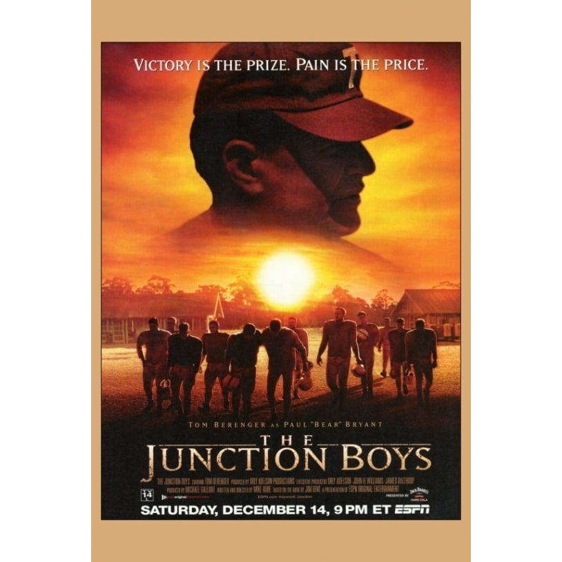 Posterazzi MOVEF7321 The Junction Boys Movie Poster - 27 x 40 in ...