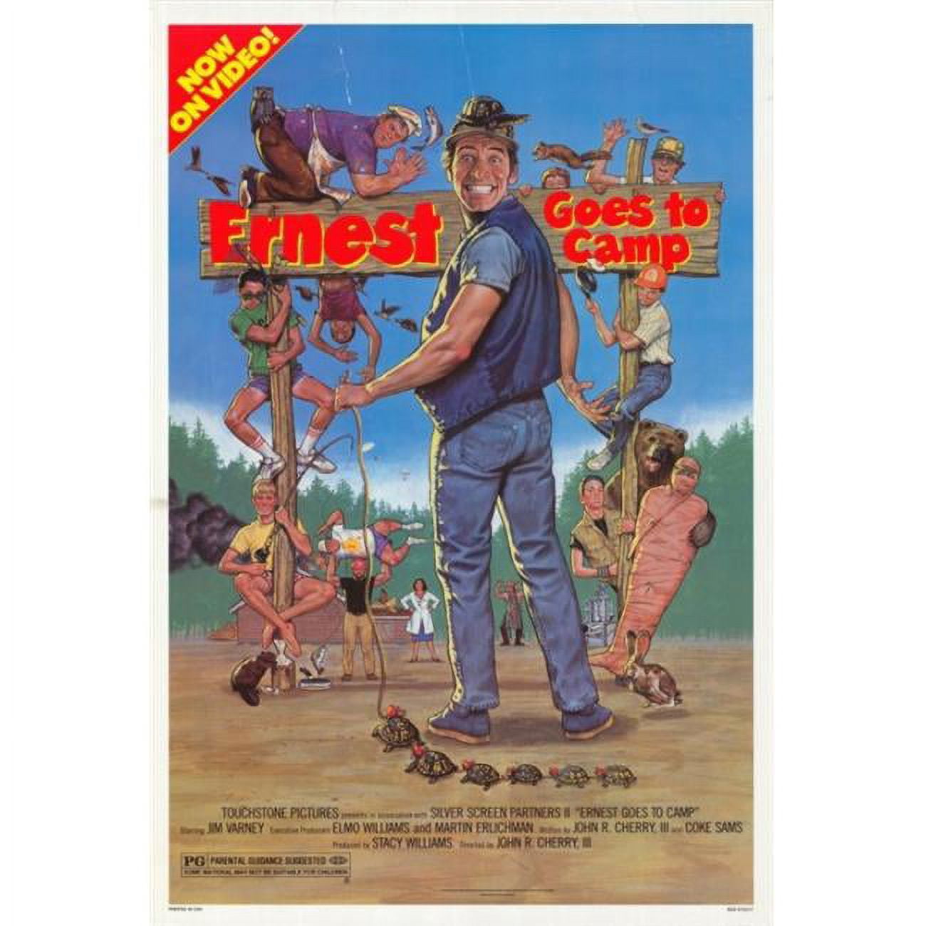 Posterazzi MOVEG4002 Ernest Goes to Camp Movie Poster - 27 x 40 in ...