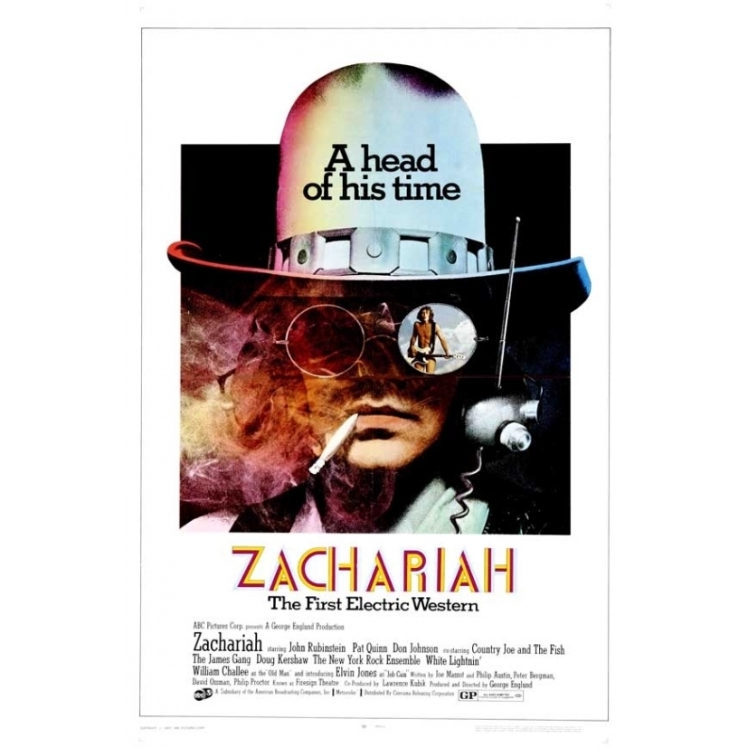 Posterazzi MOVEH2723 Zachariah Movie Poster - 27 x 40 in. - Walmart.com