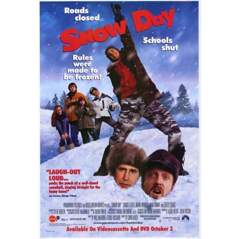 Posterazzi MOVEH7425 Snow Day Movie Poster - 27 x 40 in. - Walmart.com