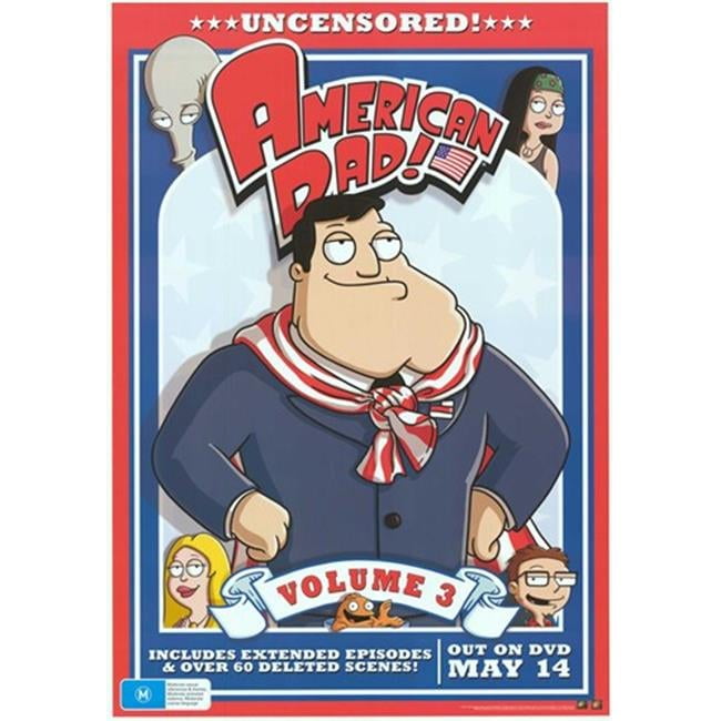 Posterazzi MOVEI6230 American Dad Movie Poster - 11 x 17 in. - Walmart.com
