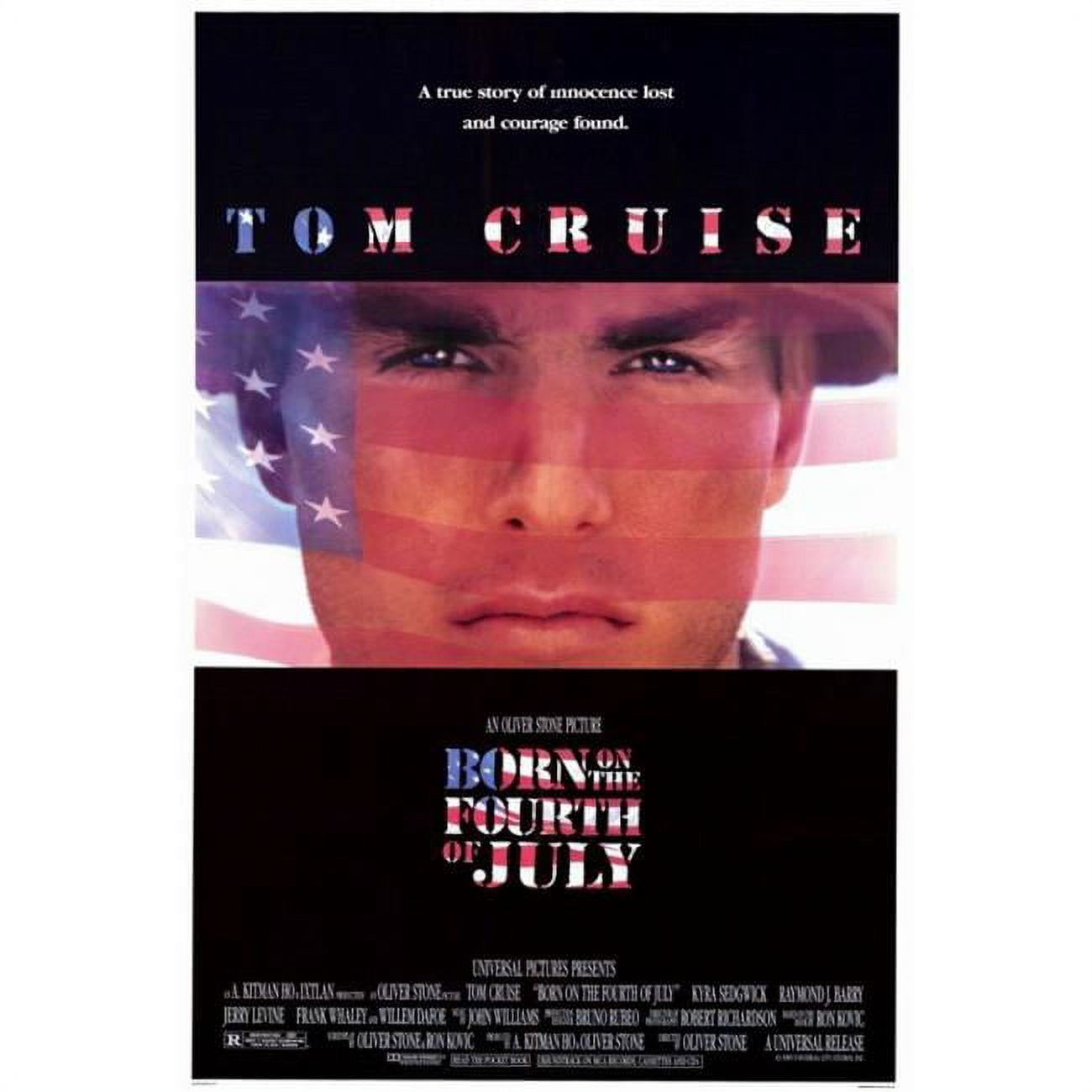 Posterazzi MOVGF1263 Born on the Fourth of July Movie Poster - 27 x 40 ...