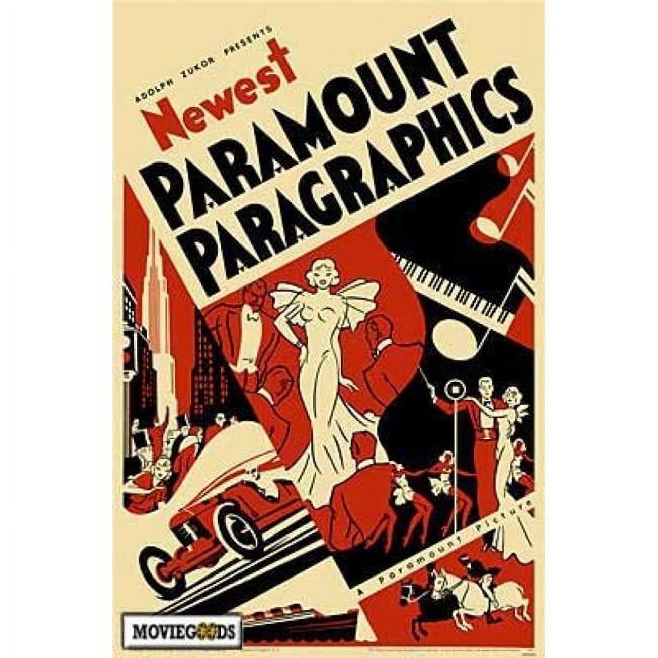Posterazzi MOVGH4608 Paramount Paragraphics Movie Poster - 27 x 40 in ...