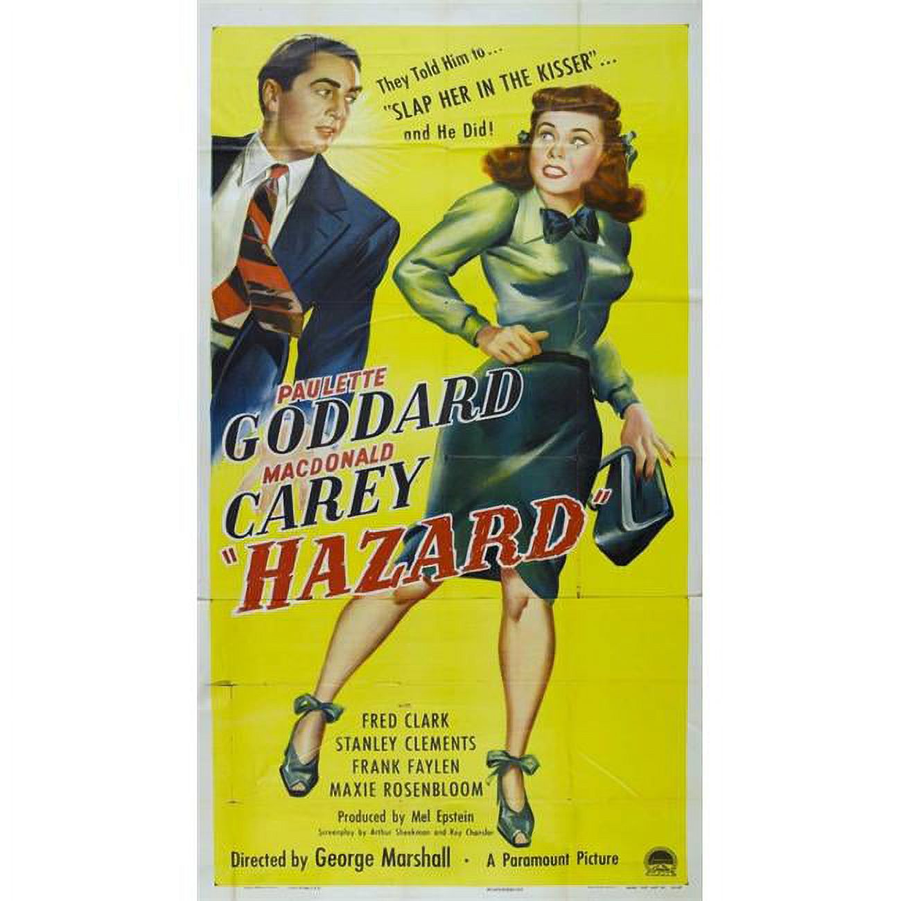 Posterazzi MOVGJ2185 Hazard Movie Poster - 27 x 40 in. - Walmart.com