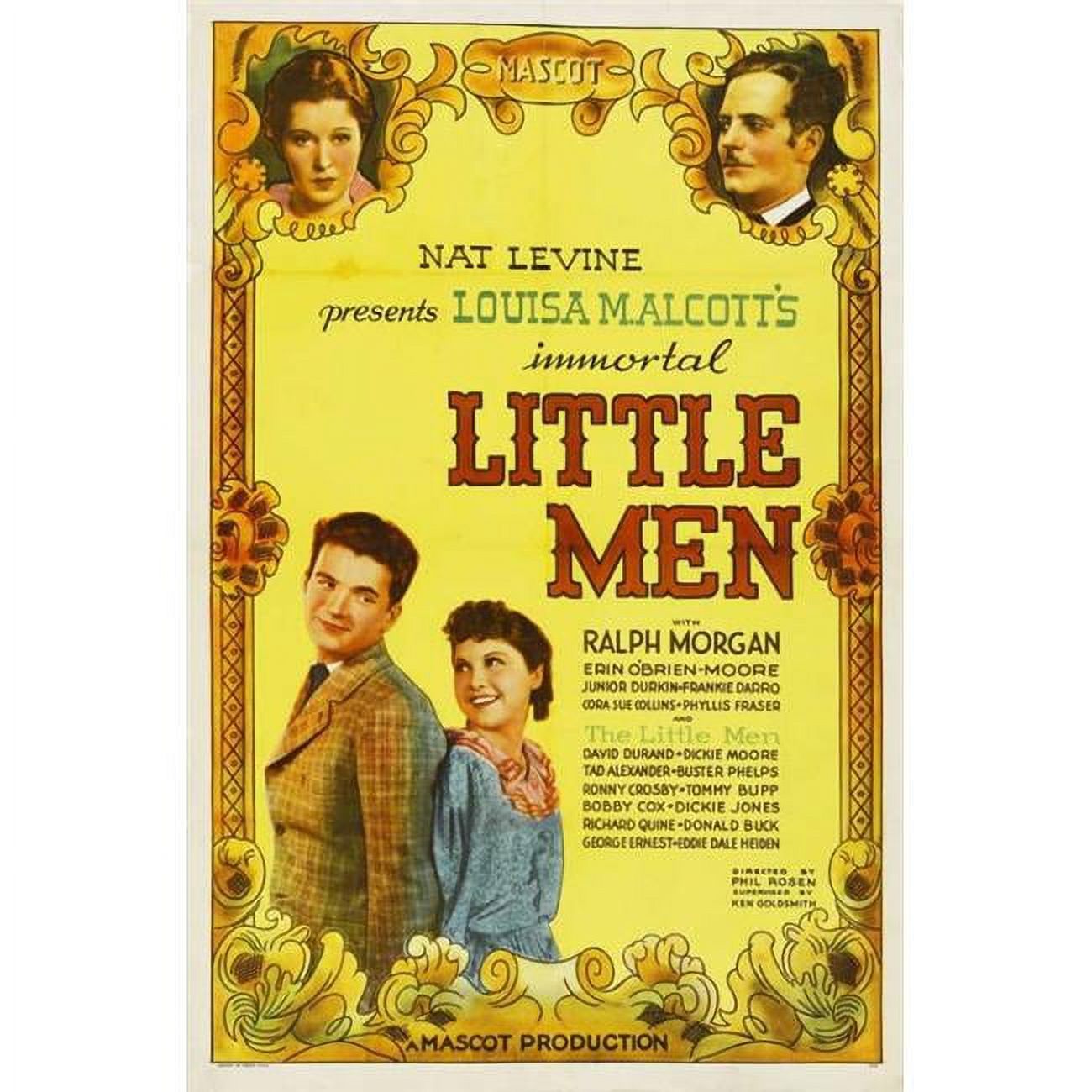 Posterazzi MOVIB36884 Little Men Movie Poster - 27 x 40 in. - Walmart.com
