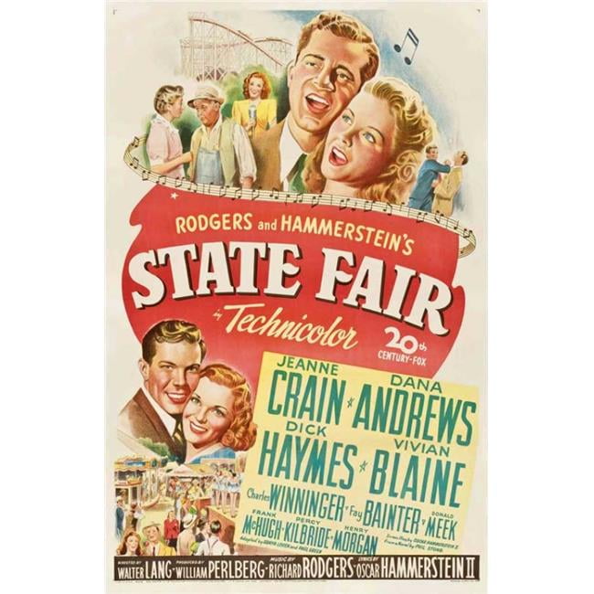 Posterazzi MOVIB50394 State Fair Movie Poster - 27 x 40 in. - Walmart.com