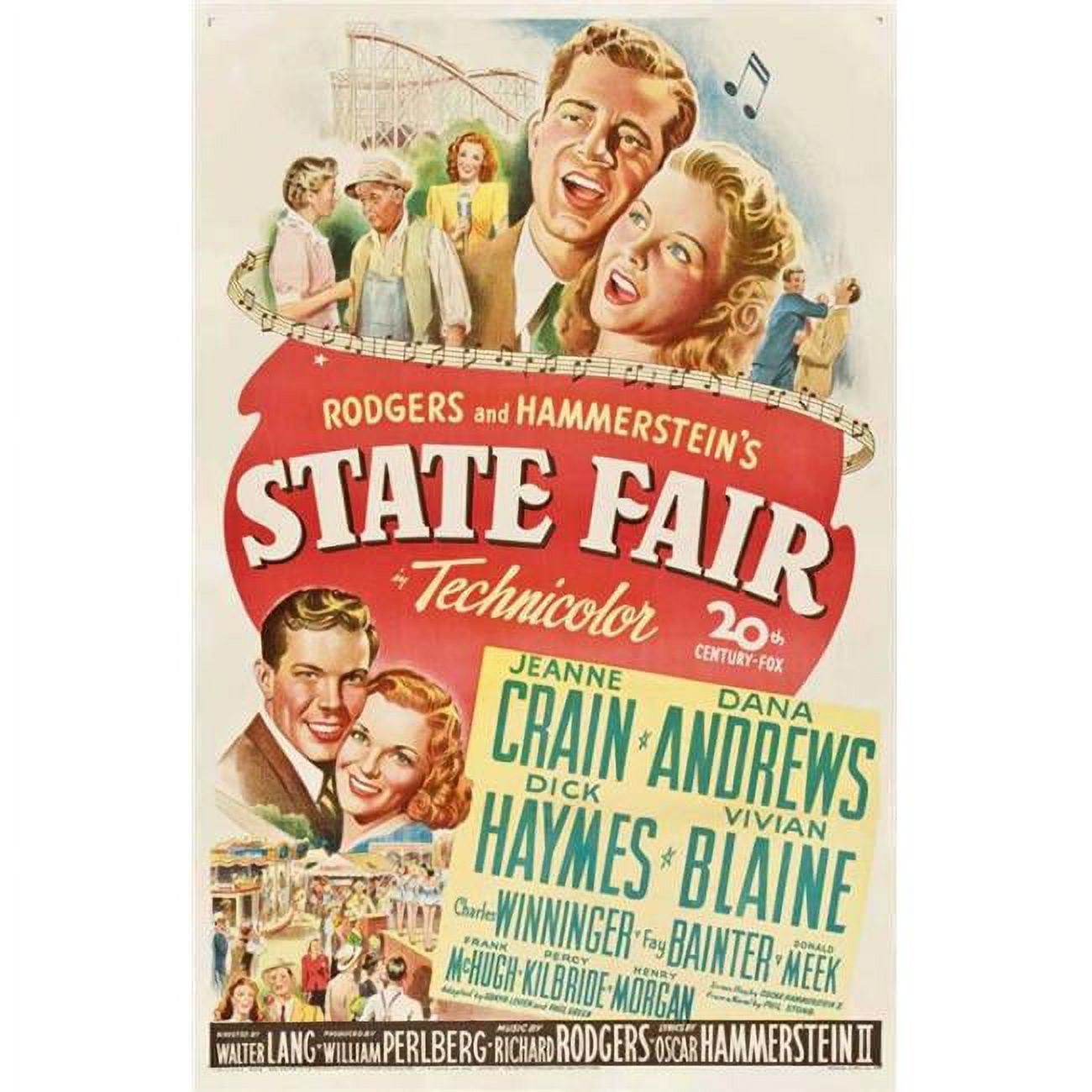 Posterazzi MOVIB50394 State Fair Movie Poster - 27 x 40 in. - Walmart.com