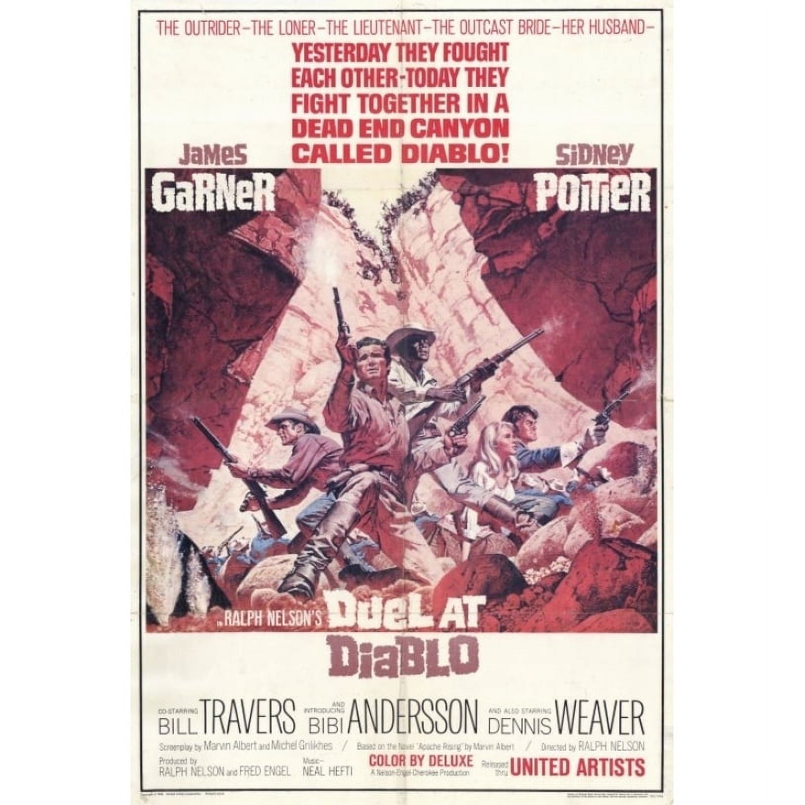 Posterazzi MOVIH5264 Duel at Diablo Movie Poster - 27 x 40 in ...
