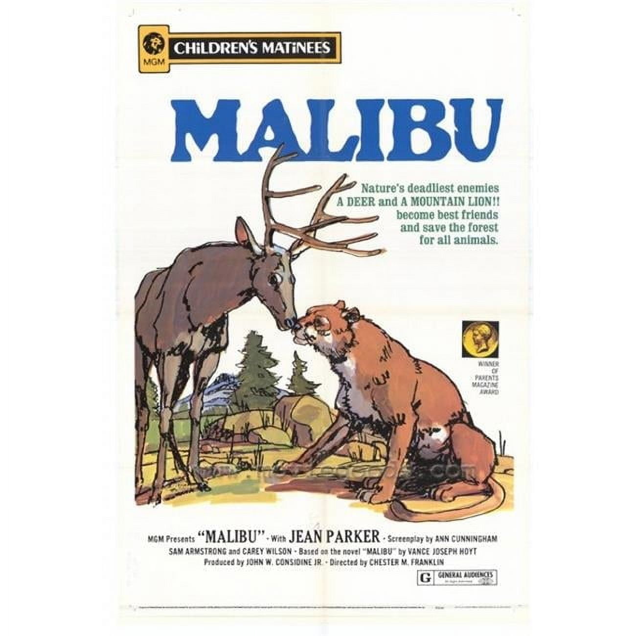 Posterazzi Malibu Movie Poster - 27 x 40 in. - Walmart.com