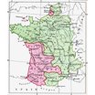 Palmetto Posters 24x24 Laminated Poster: Large regions map of france ...