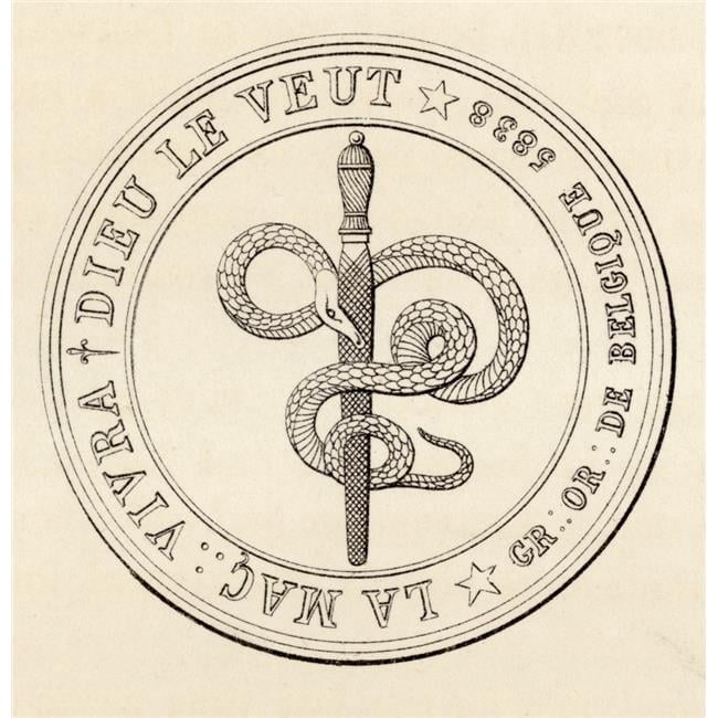Posterazzi Masonic Seal Engraving From the Book the History of ...