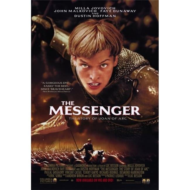 Posterazzi Messenger the Story of Joan of Arc Movie Poster - 11 x 17 in ...