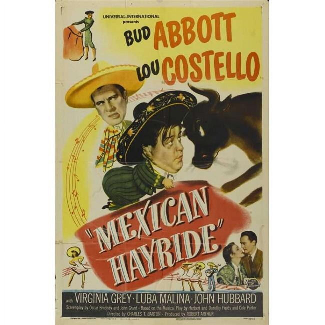 Posterazzi Mexican Hayride Movie Poster - 27 x 40 in. - Walmart.com