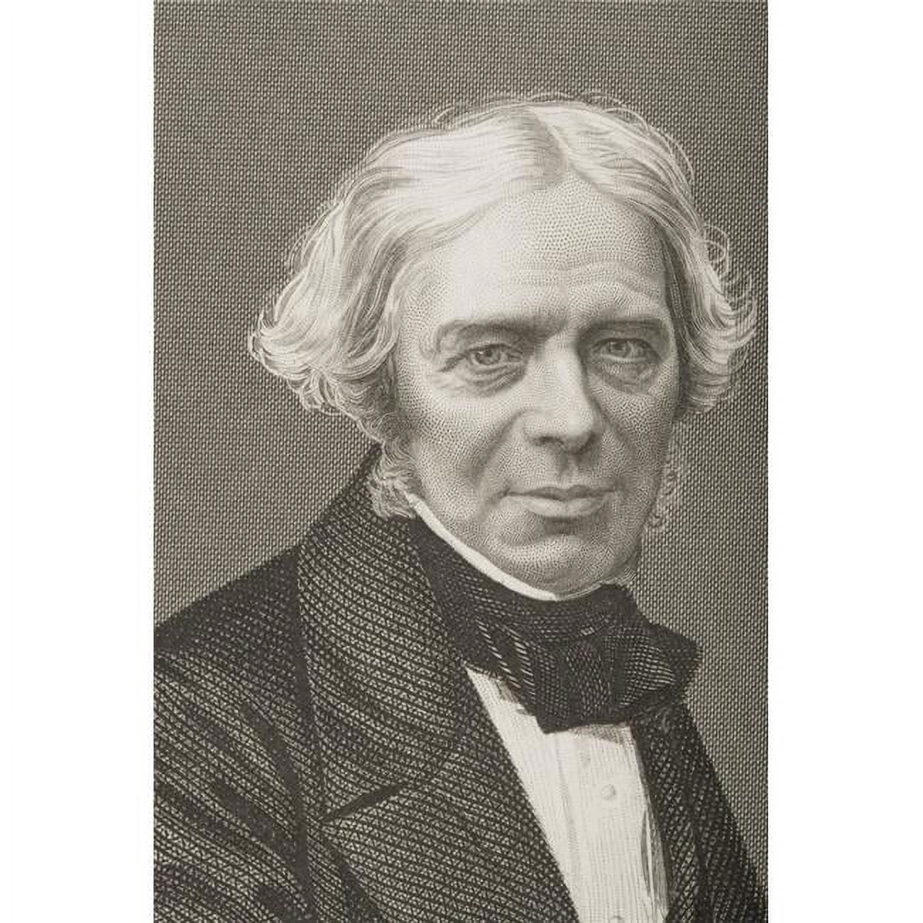 Posterazzi Michael Faraday 1791-1867. British Scientist. Engraved by D ...
